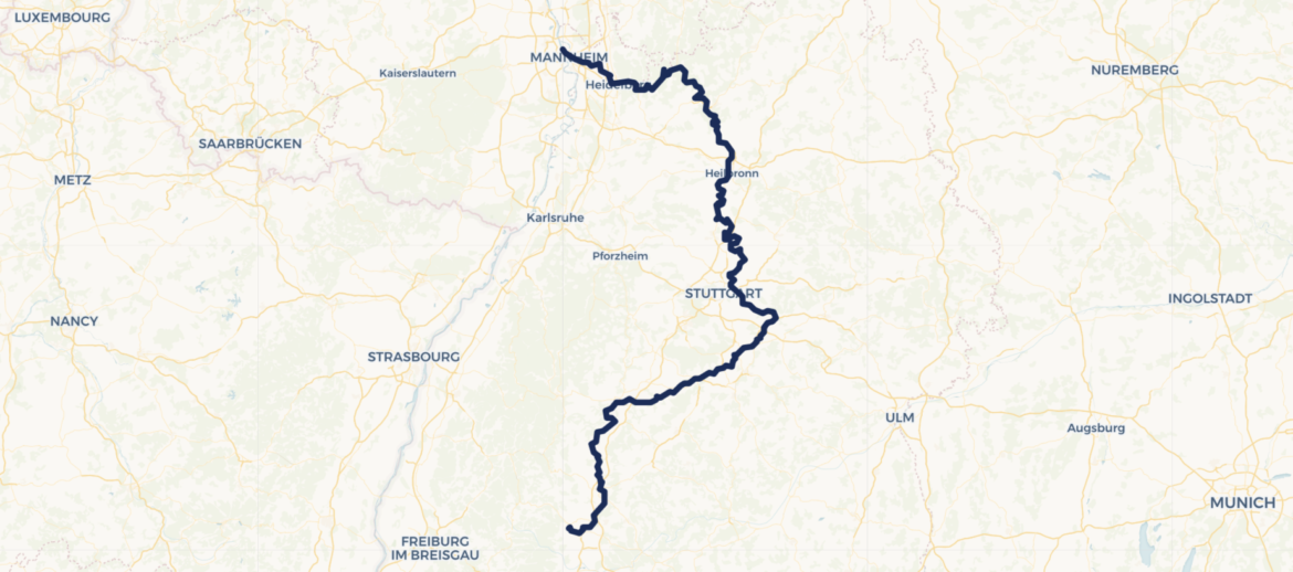 Neckarradweg - fahrrad-hotels.com